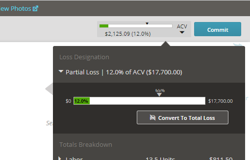Set the Total Loss Threshold